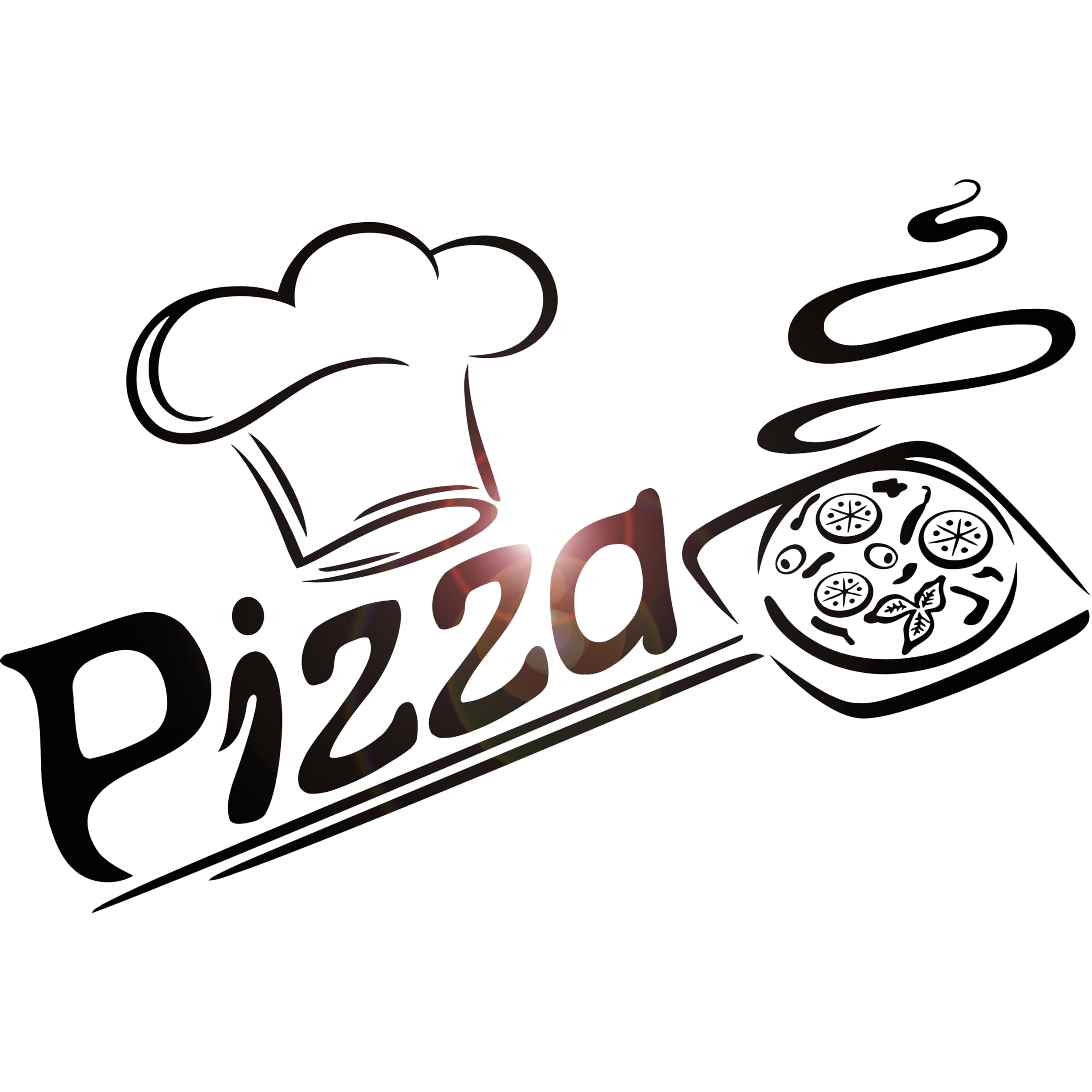 Amazon.com: Vinyl Wall Decal Pizza Italian Restaurant Pizzeria Italy ...