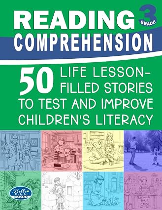 Amazon.com: Reading Comprehension for Grade 3: 50 Life Lesson-Filled ...