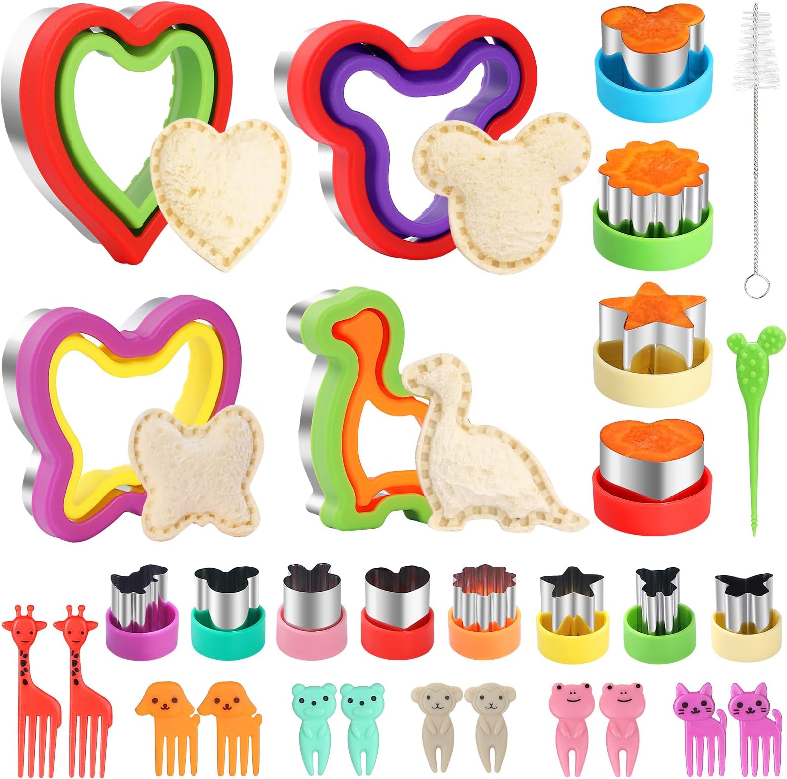 Amazon.com: GET FRESH Sandwich Cutters and Sealers for Children – 17 ...
