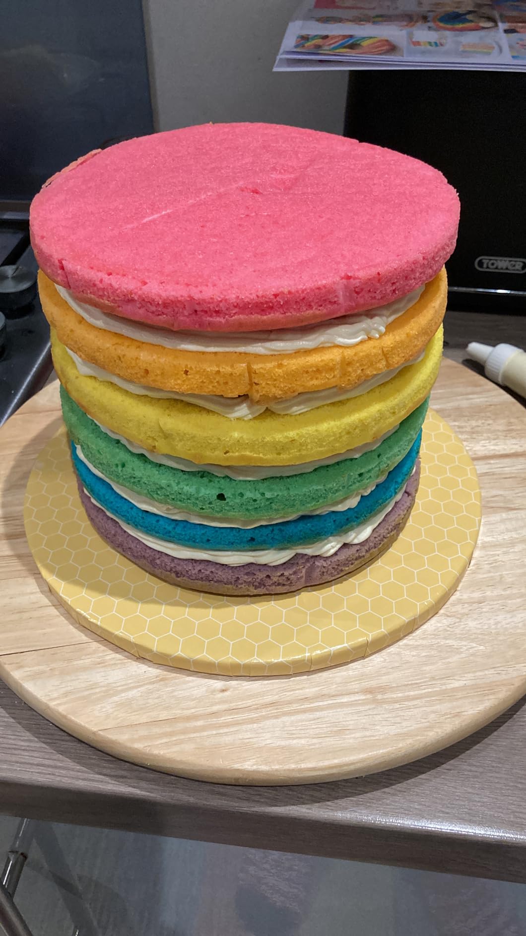 Colour Splash Food Colouring Gel (Rainbow Colours 7 Set) : Amazon.co.uk ...