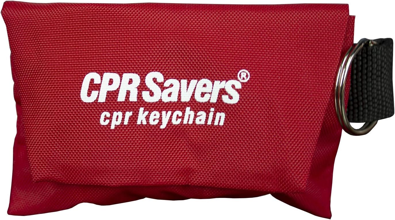 Amazon.com: CPR Savers & First Aid Supply CPR Face Shield Mask Keychain ...