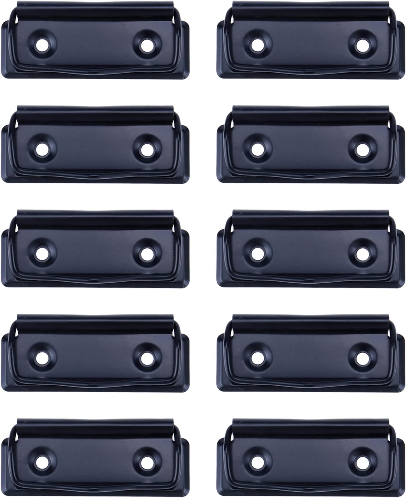 Amazon.com : Meetory 10 Pack Mountable Clipboard Clips,Spring Loaded ...
