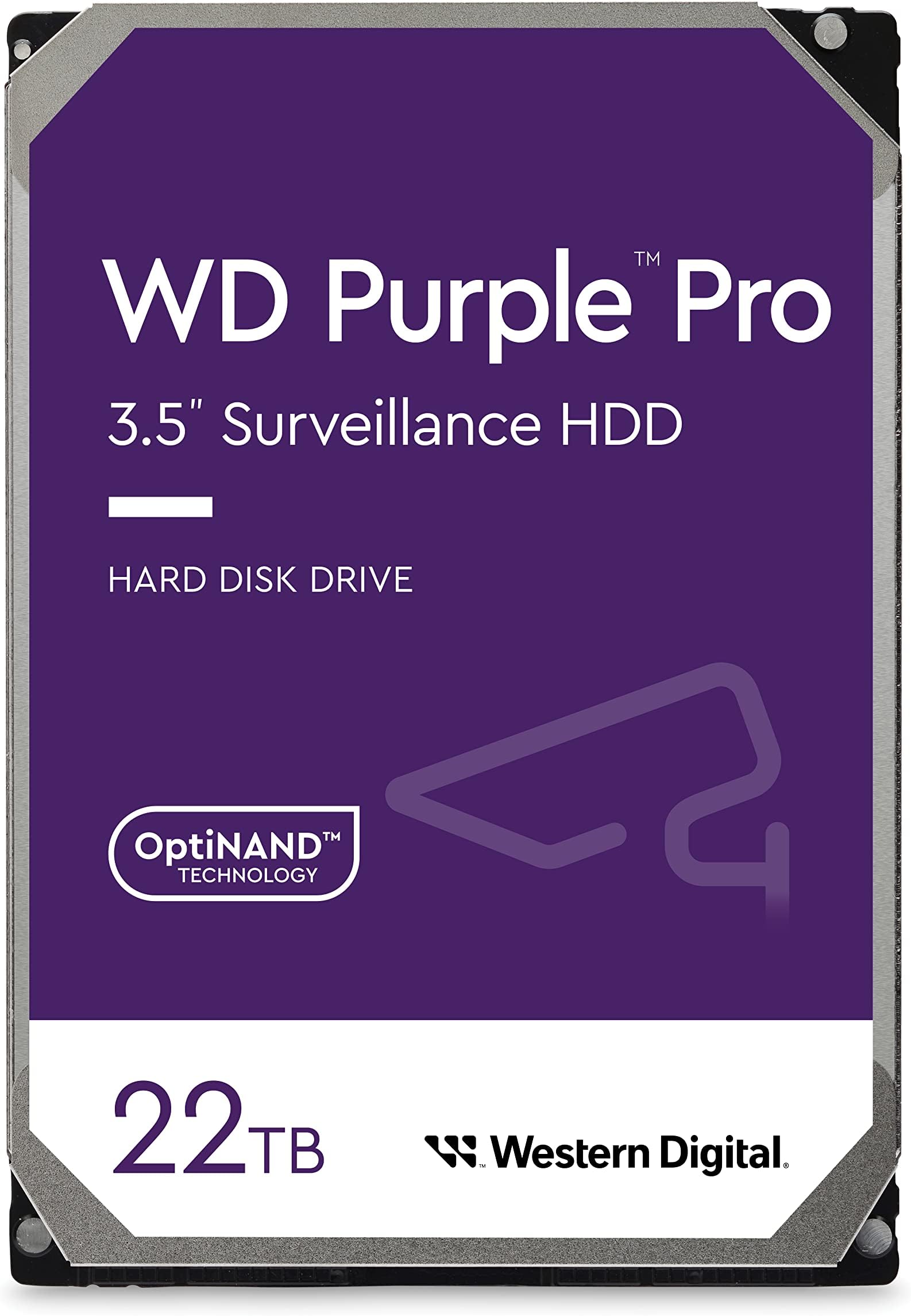 Amazon.com: Western Digital 22TB WD Purple Pro Surveillance Internal ...