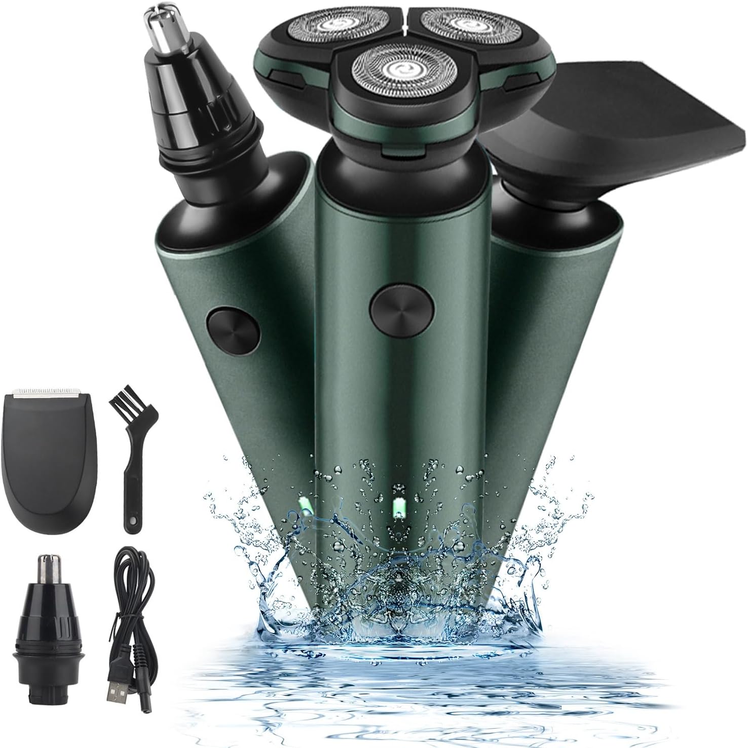 Amazon.com: OYNUPIKR Electric Shavers Razor for Men, Waterproof Wet ...