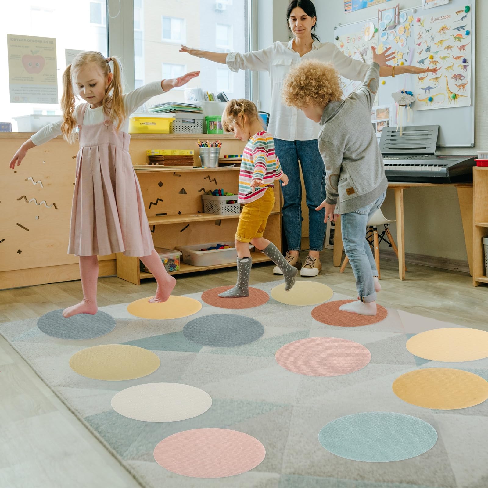 Snapklik.com : Tanlade 32 Pieces Multicolor Spot Markers 7 Inches ...