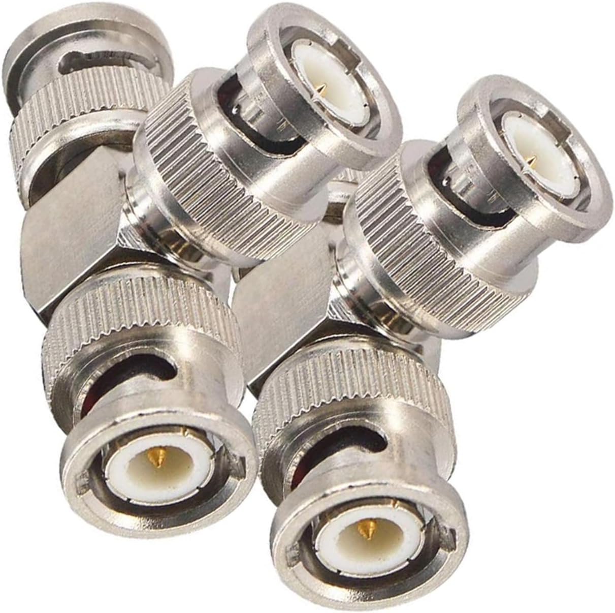 Amazon.co.jp: BNC分岐コネクタ BNCメス BNC2オス T形 防犯カメラ 中継変換 監視カメラなど用 2個入り : DIY・工具・ガーデン