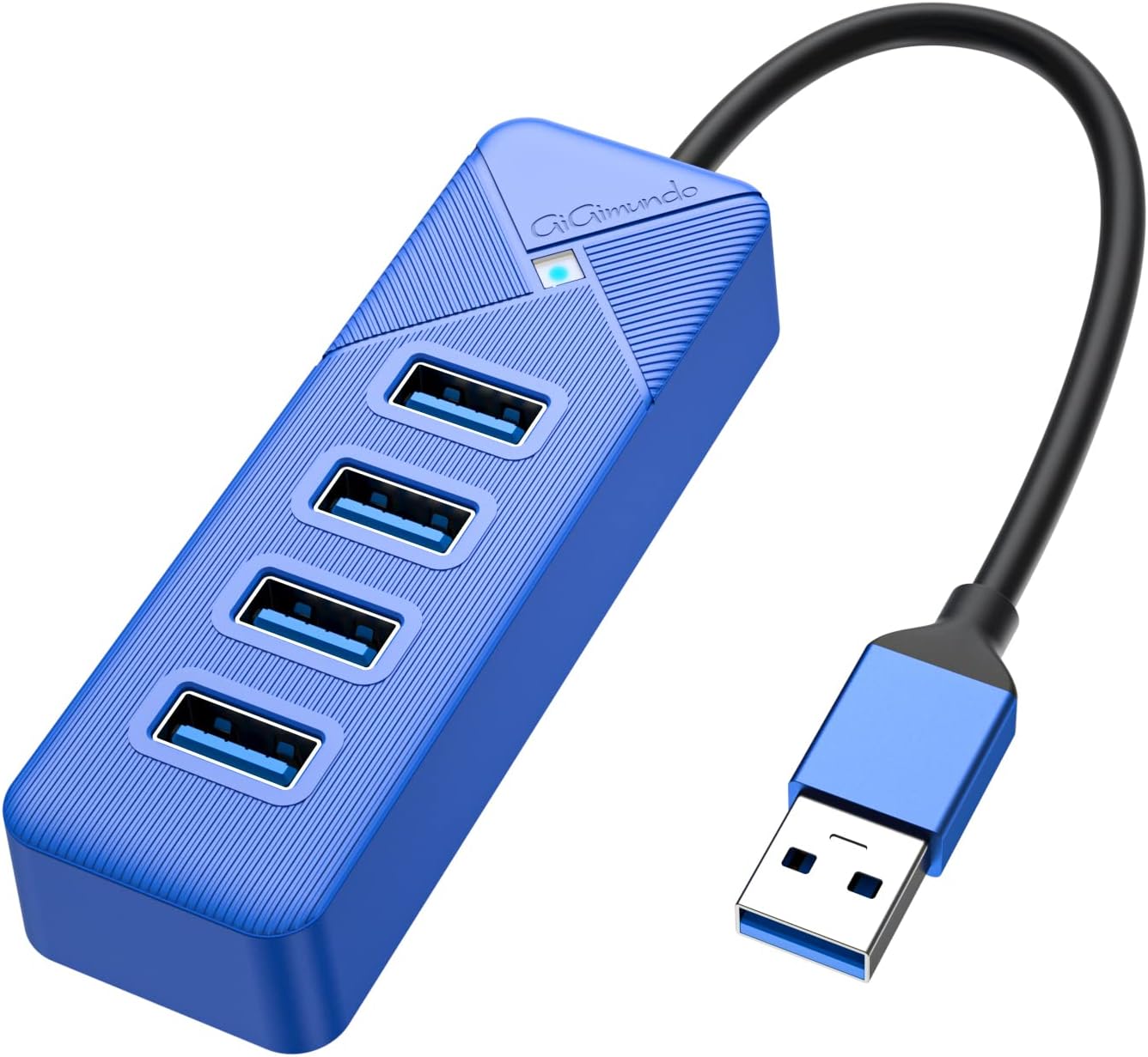 Amazon.com: GiGimundo 4 Port USB 3.0 Hub, 5Gbps Multi Ports USB ...