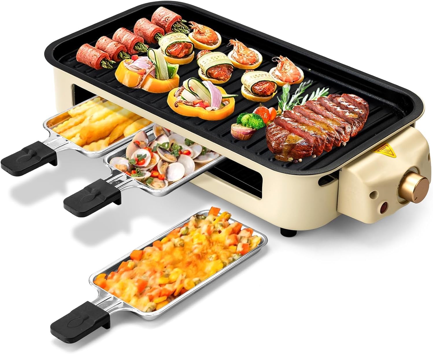 Amazon.com: SUEWRITE Indoor Grill Electric Smokeless, Indoor Grills for ...