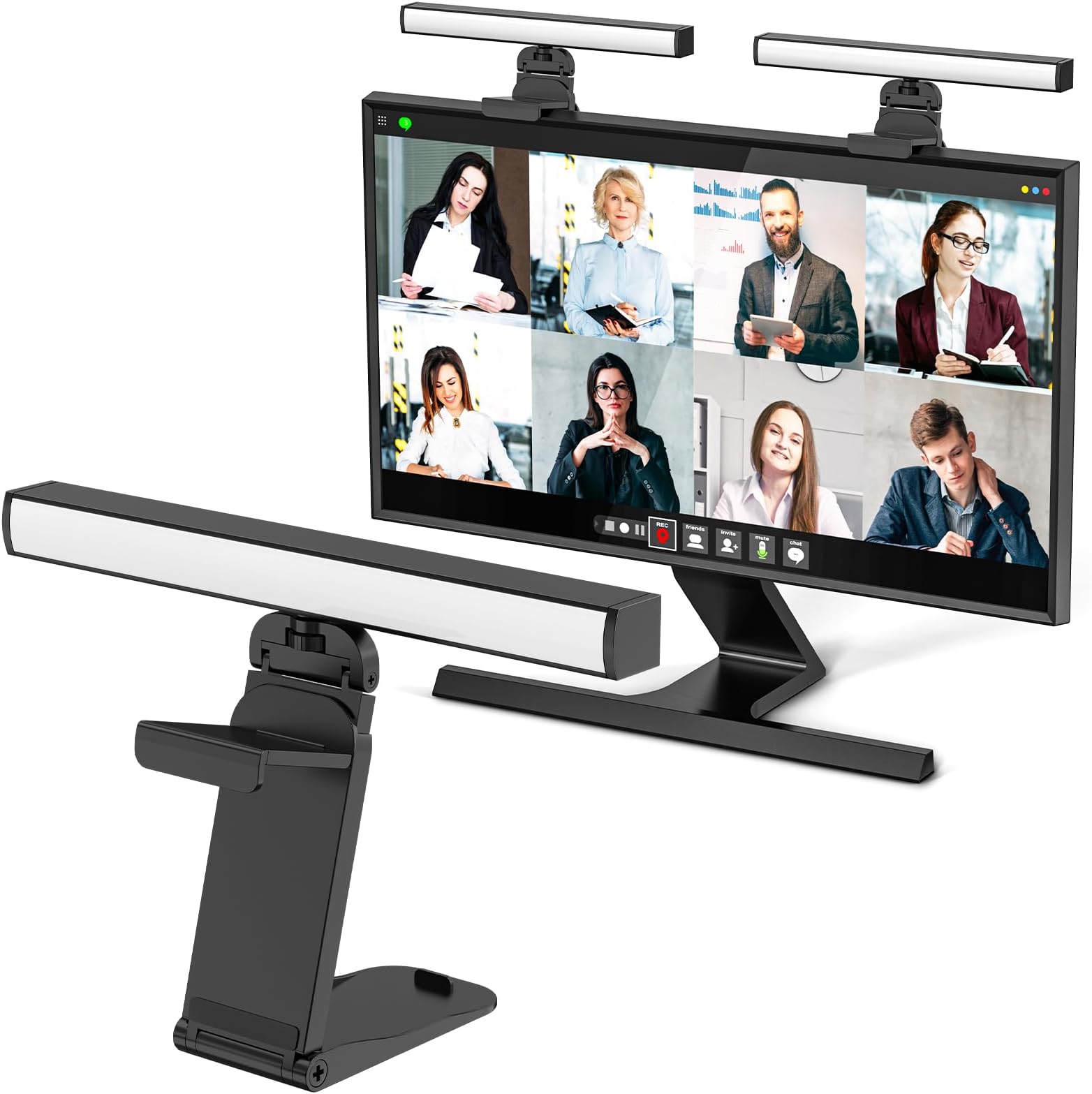 Amazon.com : HumanCentric Video Conference Lighting - Webcam Light for ...