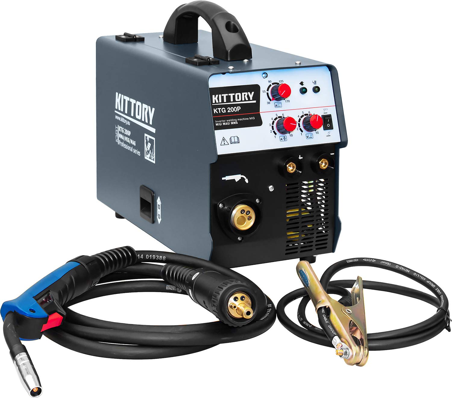 Buy MIG Welder 200A. Arc Welder. Portable Inverter Welder KITTORY KTG ...