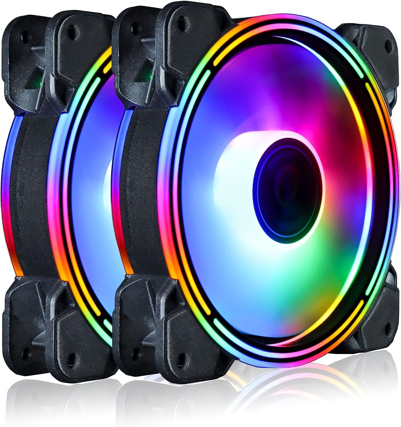 Amazon.com: upHere 120mm LED Silent Fan for Computer Cases, CPU Coolers ...