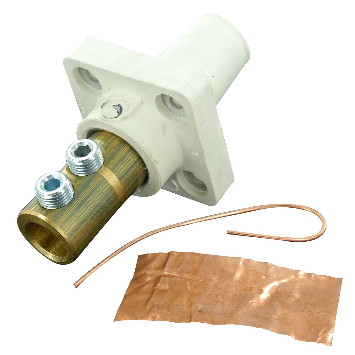 Leviton 16R22-UW 16-Series Taper Nose, 90-Degree, Female Panel ...