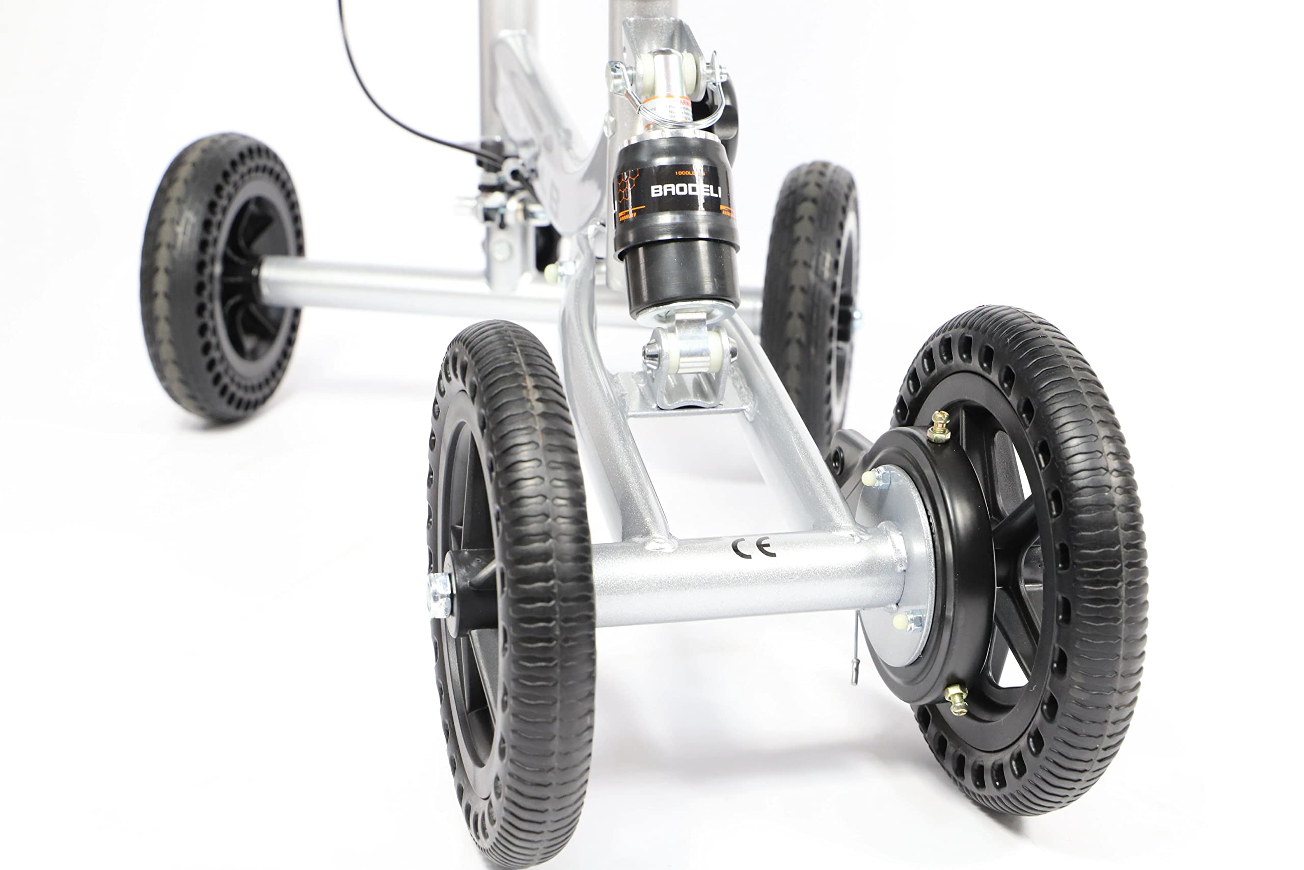 Roll About Knee Scooter Knee Walker Aluminium 4 Wheeled Rollator