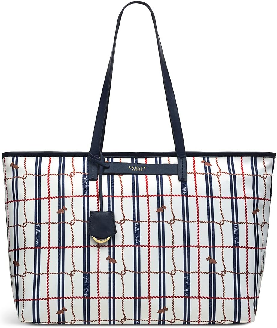 RADLEY London Finsbury Park Rope Check - Large Zip Top Shoulder ...