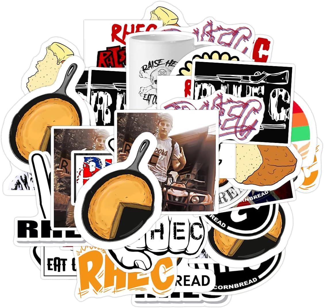 Amazon.com: Stickers Pack 20 Pcs Rhec Waterproof Raise Aesthetic Hell ...