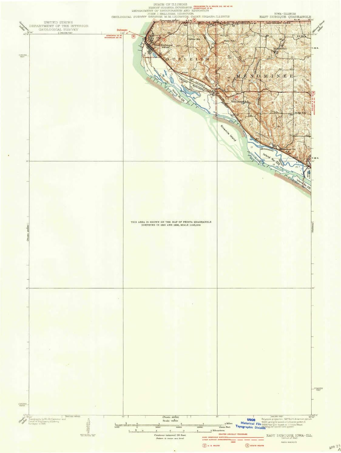 Amazon.com : YellowMaps East Dubuque IL topo map, 1:62500 Scale, 15 X ...
