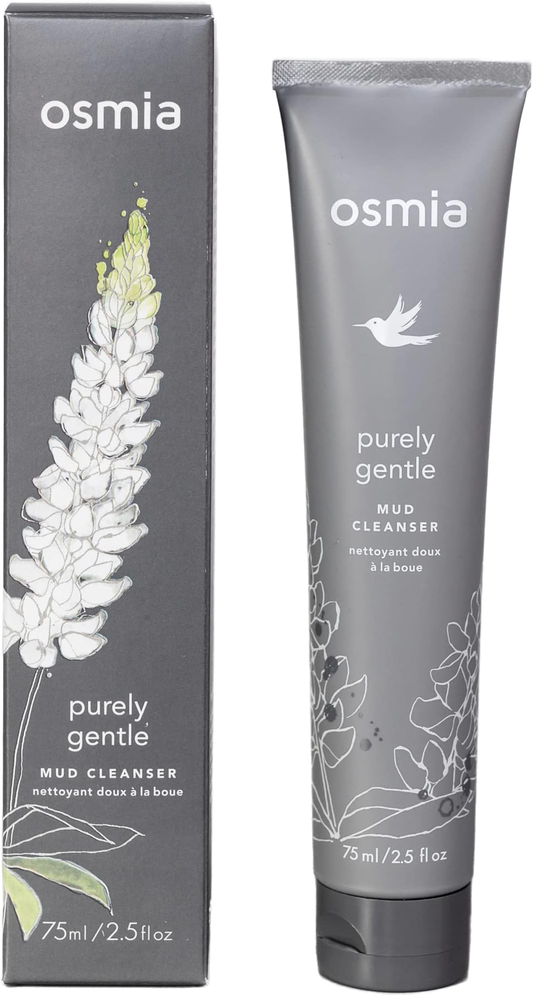 Amazon.com: Osmia - Natural Purely Gentle Mud Cleanser | Clean Beauty ...