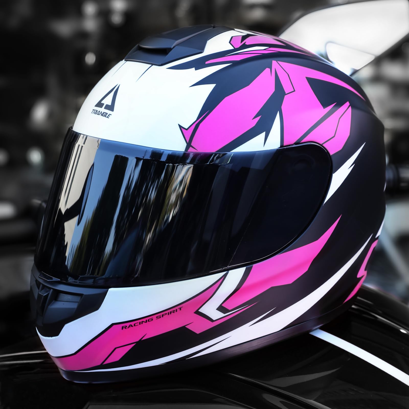 Snapklik.com : TRIANGLE Full Face Motorcycle Helmets Street Bike Helmet ...