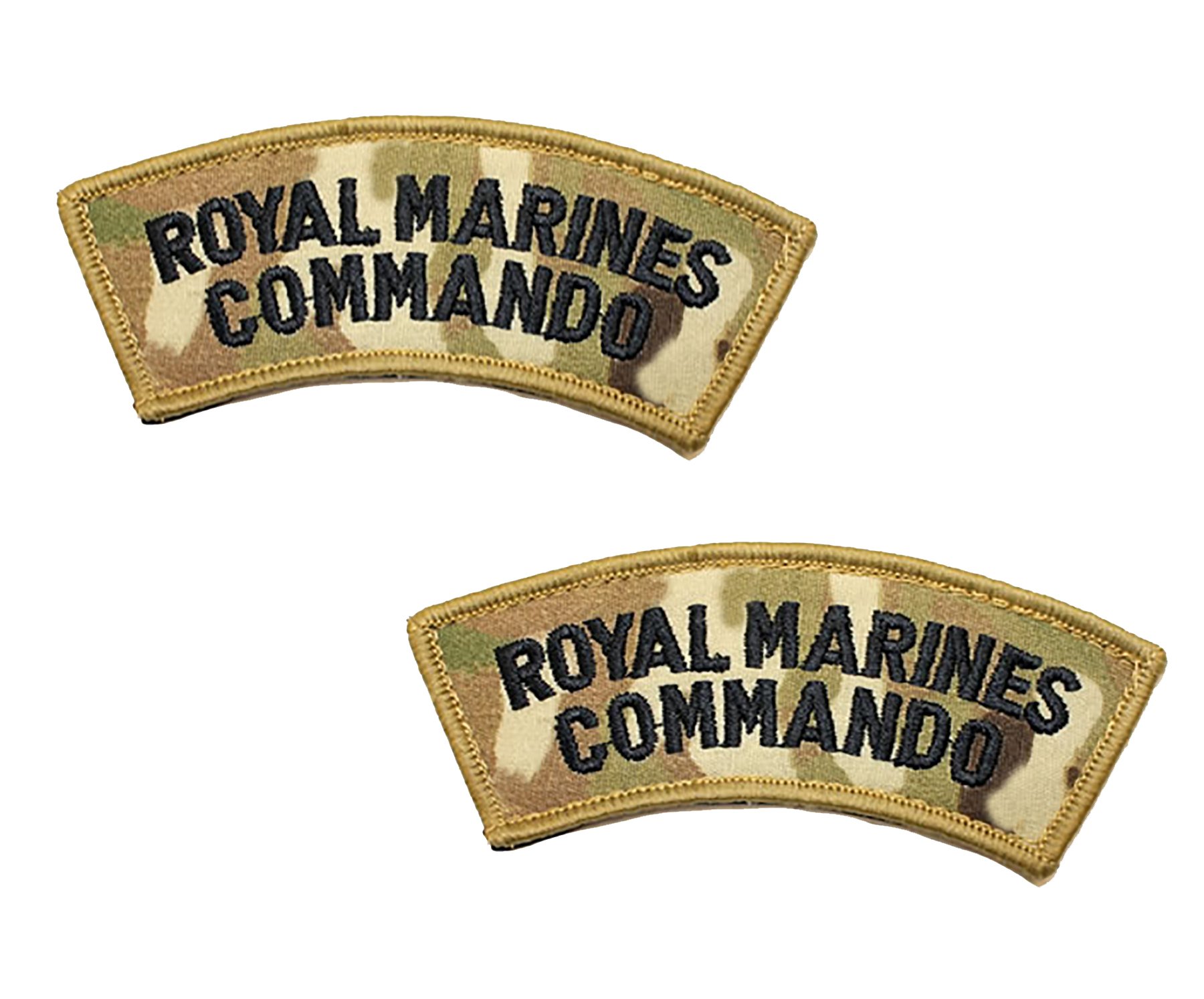 CL Distribution Pair Royal Marines Commando Hook (Sticky) Backed MTP ...