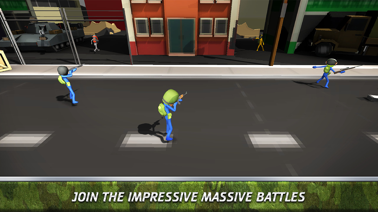 Sticky Man Tactical Battle 3D - Epic Warriors | Strategic Arena For ...