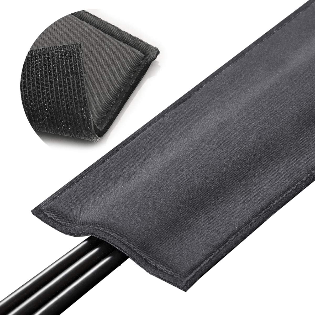 Amazon.com: Rubber Bond Carpet Cord Cover Strips - Carpet Cord Hider ...