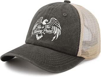 Amazon.com: This is The Turning Point Hats for Mens Stylish Washed ...