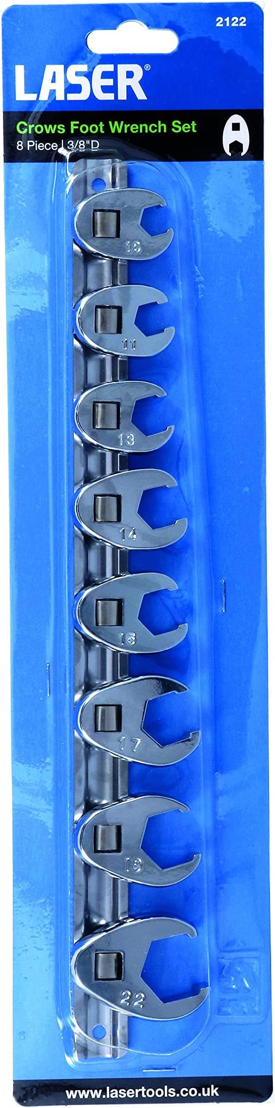 Laser 7720 Flexible Crows Foot Wrench Set 1/2"D 2pc : Amazon.co.uk: DIY ...