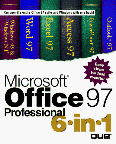 Microsoft Office 97 Professional 6 in 1: Fulton, Jennifer, Plumley, Sue ...