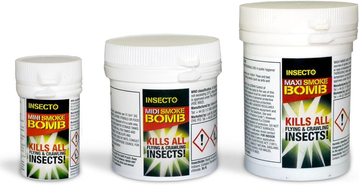 Elixir Gardens | Bed Bug Killer, Smoke Bomb, Insecticide Fumer Moth ...