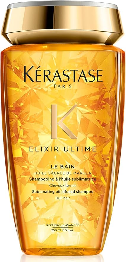Kérastase Elixir Ultime, Oil-infused Shine Shampoo, For Dull Hair, With ...