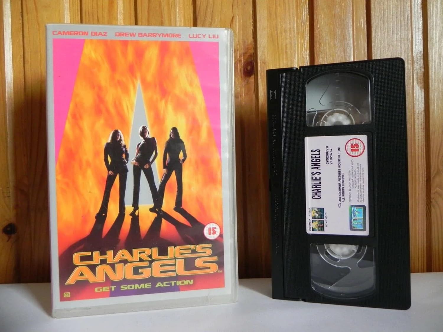 Charlie's Angels [2000] [VHS] : Cameron Diaz, Drew Barrymore, Lucy Liu ...
