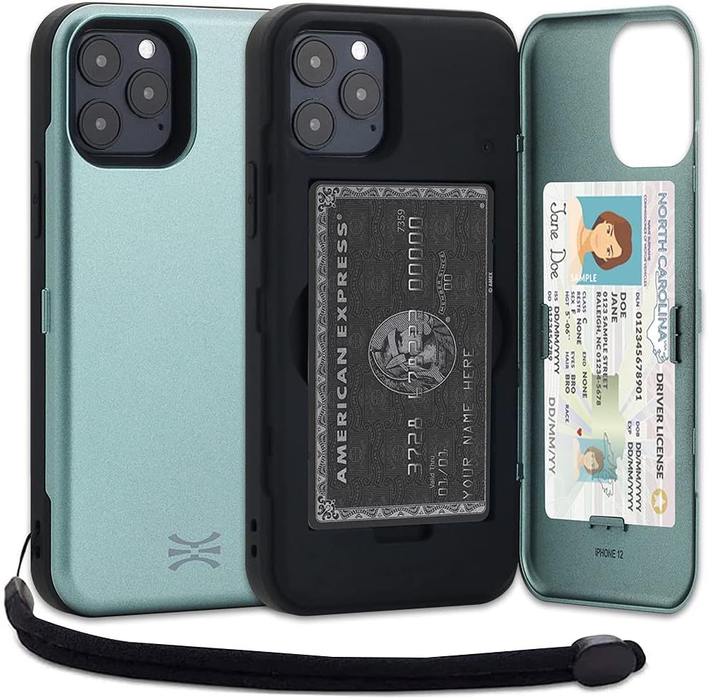 Amazon.com: JETech Wallet Case for iPhone 12/12 Pro 6.1-Inch with Card ...