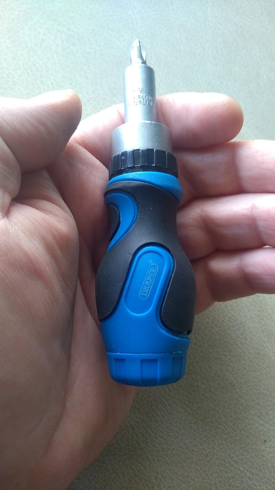 Draper 46479 Ratchet Screwdriver and Bit 42 Piece Set , Blue : Amazon ...