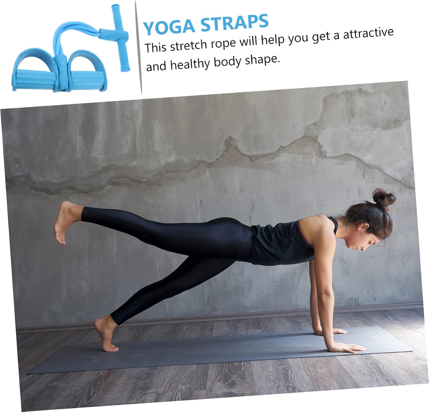 BESPORTBLE Pedal Tensor Bandas Elasticas Fitness De Resistencia Flex ...