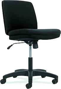 Amazon.com: HON Network Low-Back Task Chair- Armless Computer Chair for ...