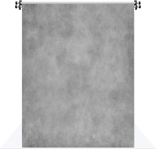 Amazon.com : LIVUCEE 8X10FT Abstract Light Grey Portrait Photography ...