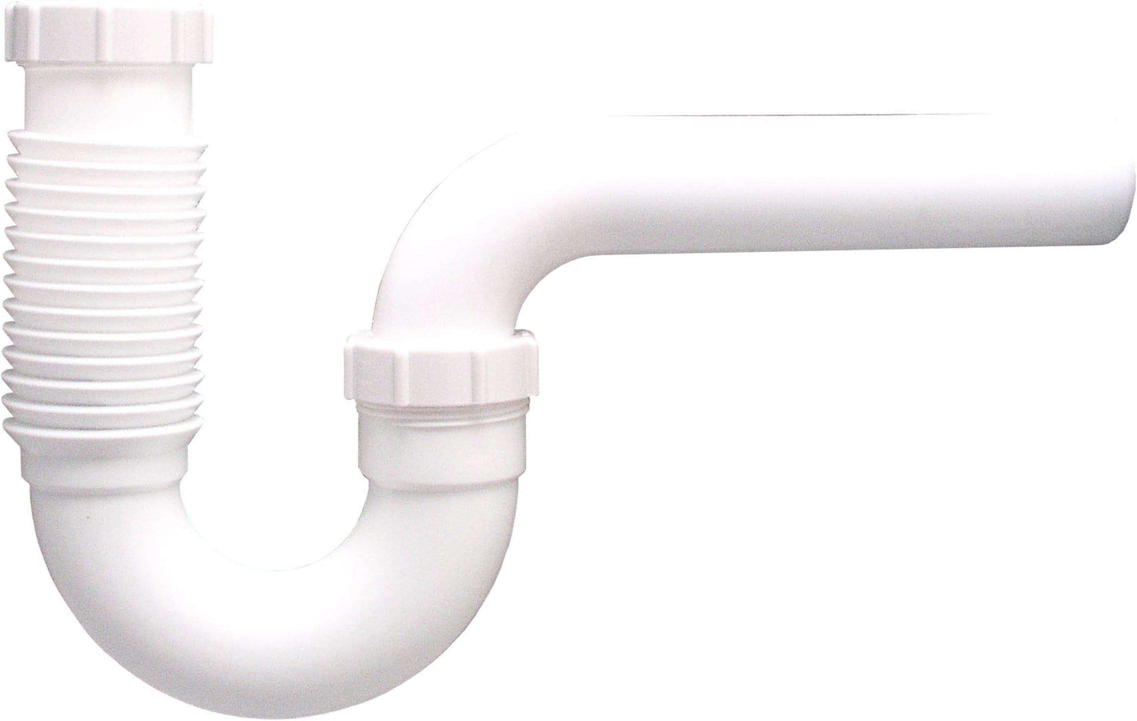 Amazon.com: Flexible P-Trap, 1 1/4-Inch or 1 1/2-Inch ...
