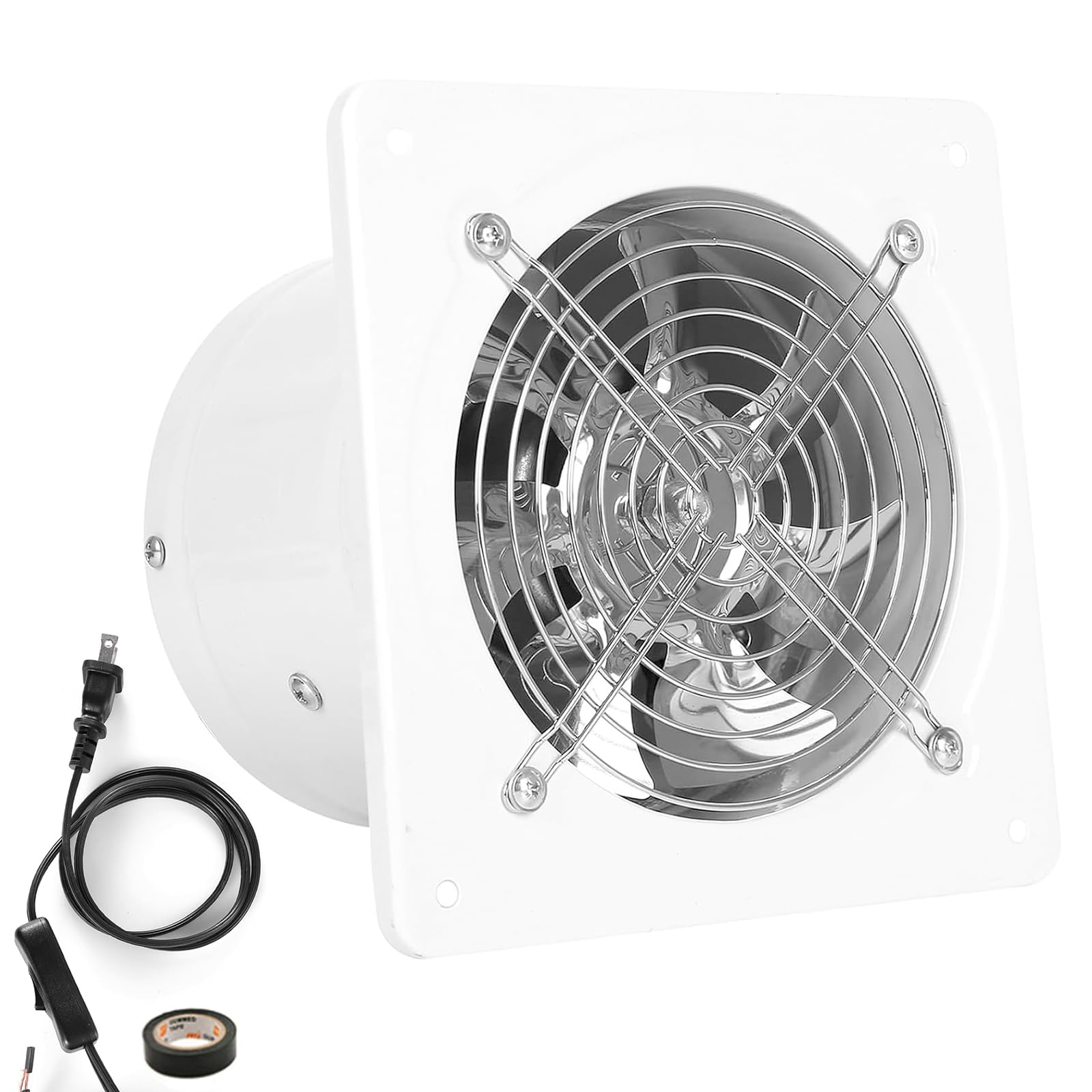 Amazon.com: MZSPLENDIDY 12 inch Exhaust Fan, Through-wall Ventilation ...