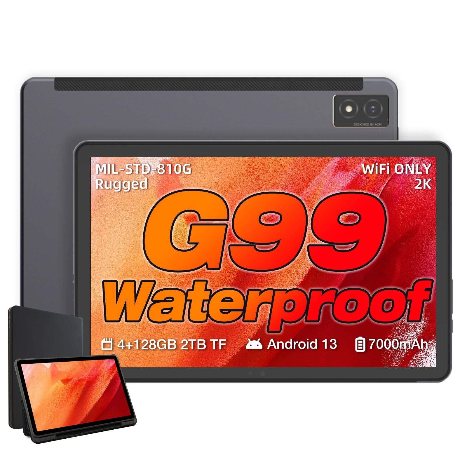 Amazon.com : AGM PAD P1 10.36 inch Rugged Tablet, Android 13 Tablet ...