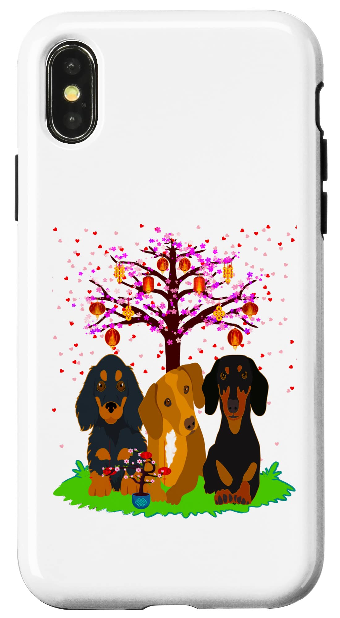Three Wiener Dogs