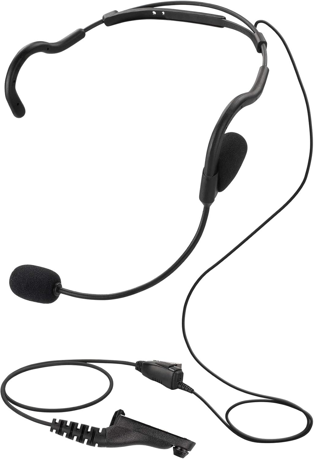 Amazon.com: Bommeow BHDH01-M9 Police Style Headset Compatible with ...