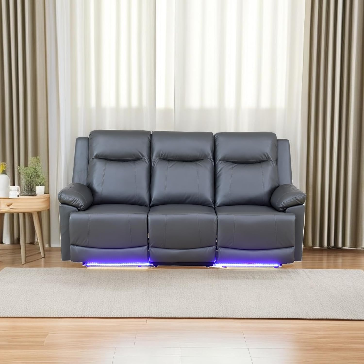 Amazon.com: A Ainehome Furniture Living Room Reclining Sofa Sets Luxury ...