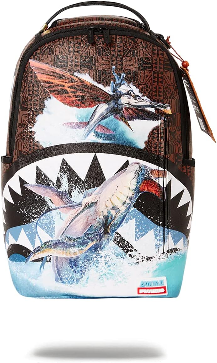 Amazon.com: SPRAYGROUND BOOKBAG AVATAR TULKUN FLIGHT SHARK : Clothing ...