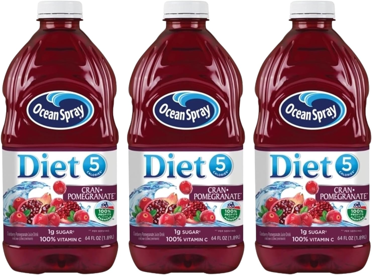 Amazon.com: Ocean Spray Diet Juice in 64 Ounce Bottles - 3 Pack Bundled ...