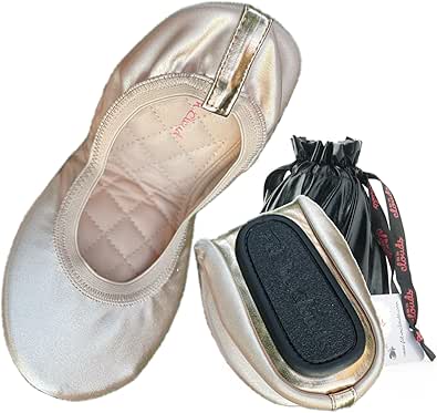Amazon.com | Everyday Casual Comfortable Women Foldable Portable Ballet ...
