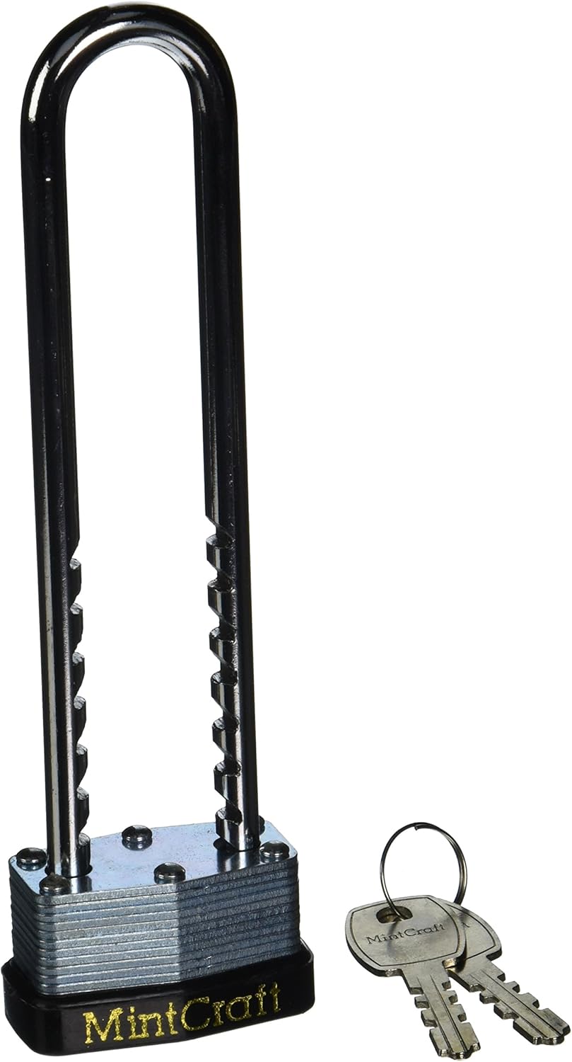 Mintcraft Hd-520d-3L Padlock Steel Ward W/Bmpr - Padlocks - Amazon.com