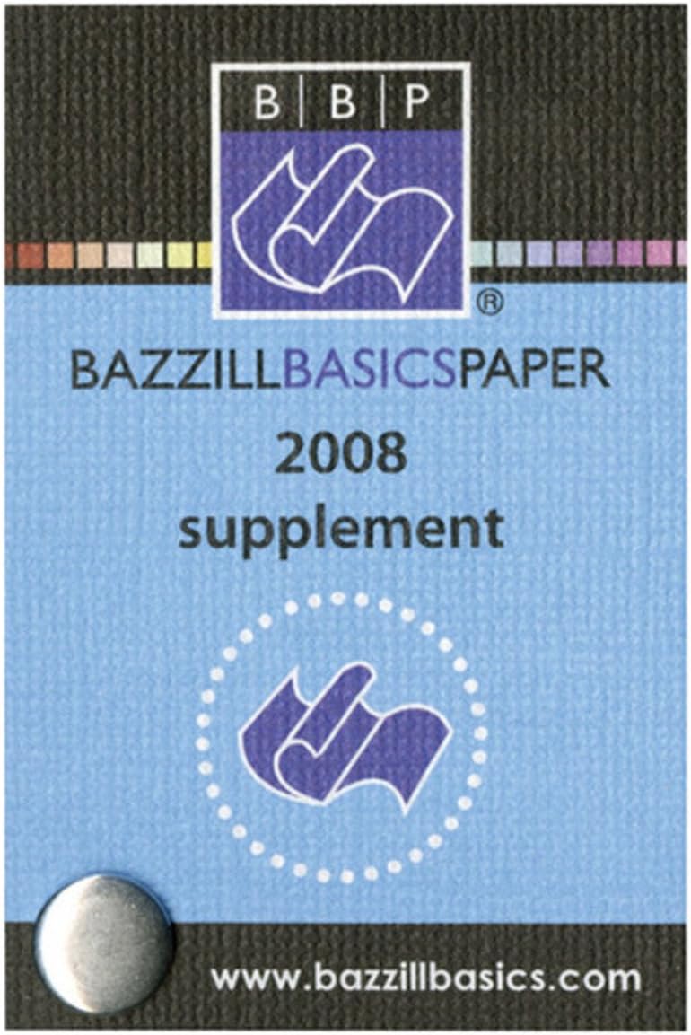 Amazon.com: BAZZILL Cardstock Swatch Book, 2008 Supplement