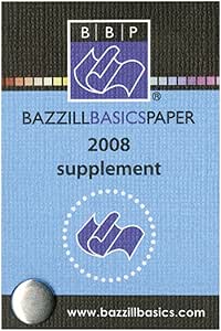 Amazon.com: BAZZILL Cardstock Swatch Book, 2008 Supplement