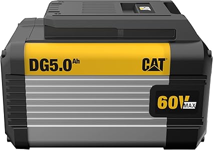 Amazon.com: Caterpillar Cat® 60V 5Ah Lithium-Ion Battery -DG6B5 ...