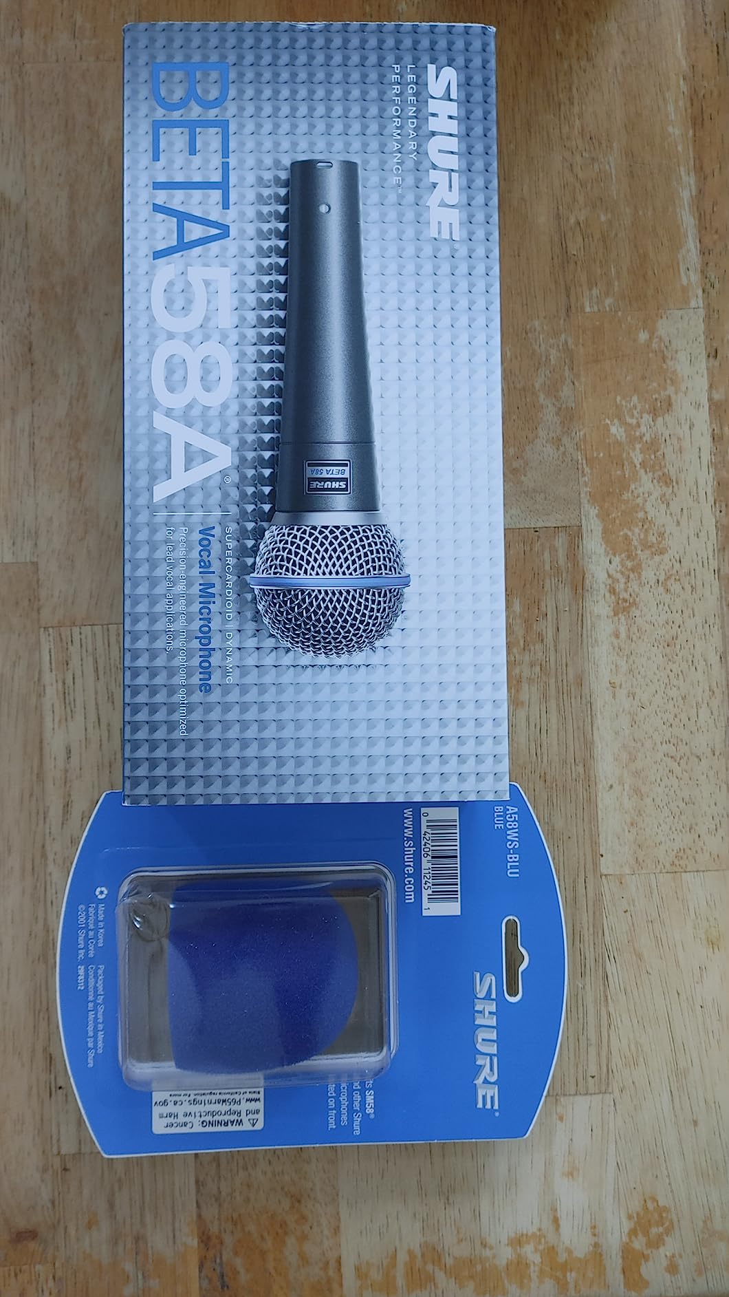 Amazon.com: Shure A58WS-BLU Foam Windscreen for All Ball Type ...